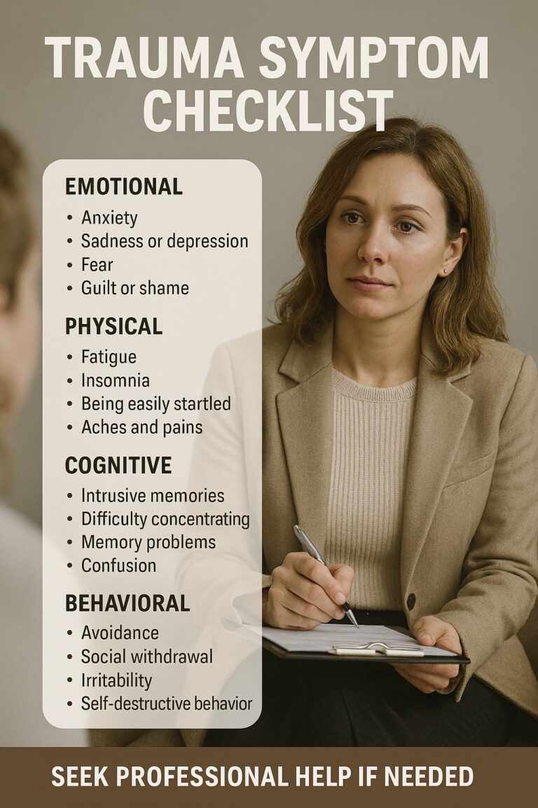 Trauma Symptom Checklist: A Comprehensive Clinical Tool for Assessing ...